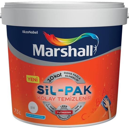 Marshall Silpak Su Bazlı Iç Cephe Boyası 7.5 Litre | Https ...